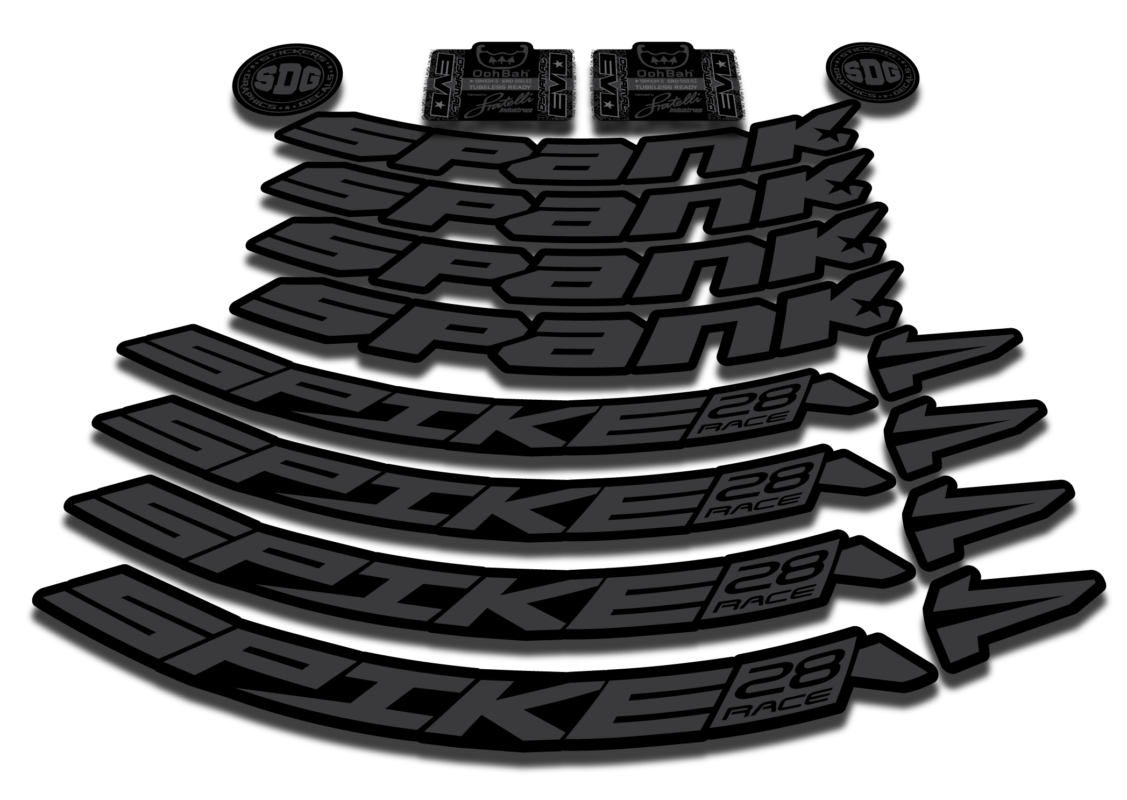 Spank Spike 28 Race 27.5 Rim Stickers