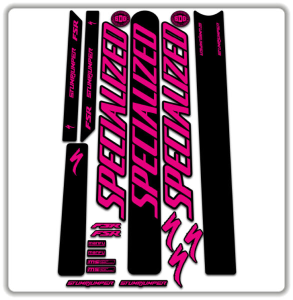 Specialized Stumpjumper FSR 2019 2020 Frame Stickers