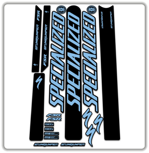 Specialized Stumpjumper FSR 2019 2020 Frame Stickers