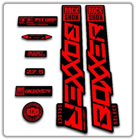 Rockshox Boxxer Select Fork Stickers 2020 for Rockshox Forks