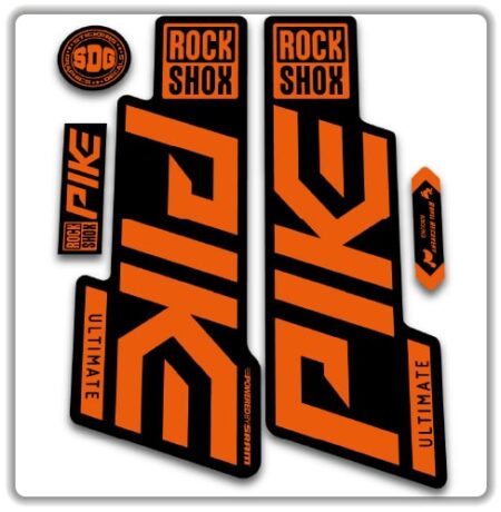 Rockshox Pike Ultimate Fork Stickers 2020