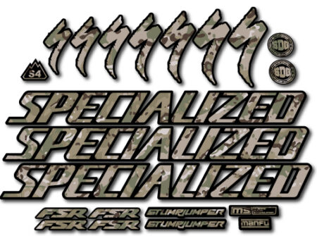 Specialized Stumpjumper Alloy 2021 Basic Frame Sticker Kit