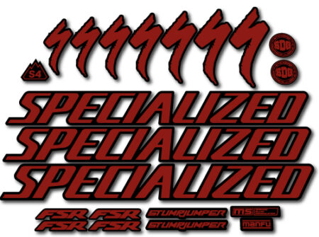 Specialized Stumpjumper Alloy 2021 Basic Frame Sticker Kit