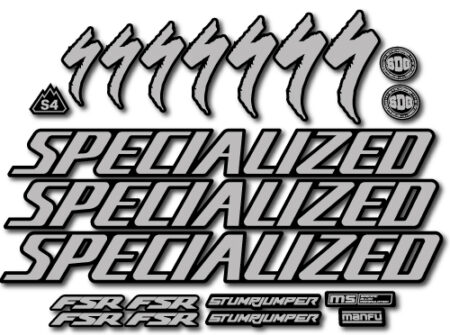 Specialized Stumpjumper Alloy 2021 Basic Frame Sticker Kit