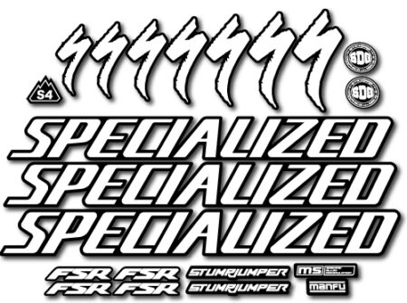 Specialized Stumpjumper Alloy 2021 Basic Frame Sticker Kit