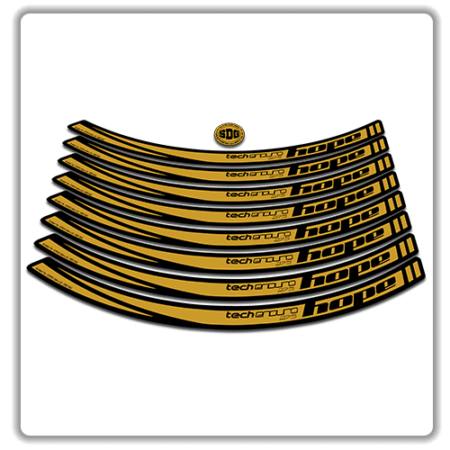 Hope Tech Enduro 27.5 rim stickers