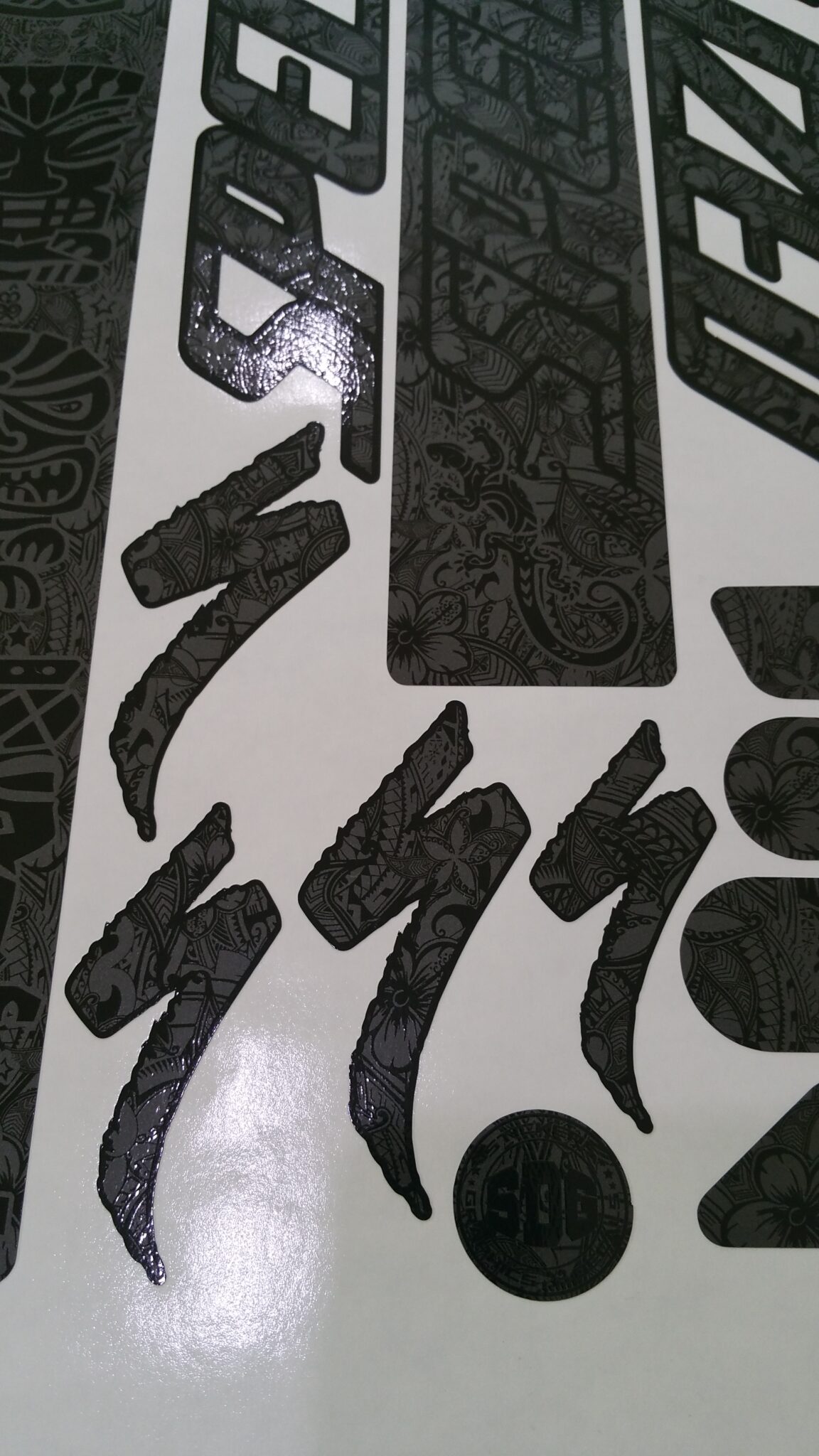 Specialized Levo Gen2 2019 2020 TRIBAL Frame Sticker Kit
