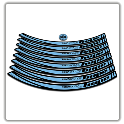 Hope Tech Enduro 27.5 rim stickers