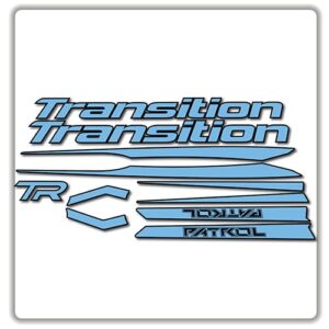 Transition Patrol Alloy Frame Set Stickers
