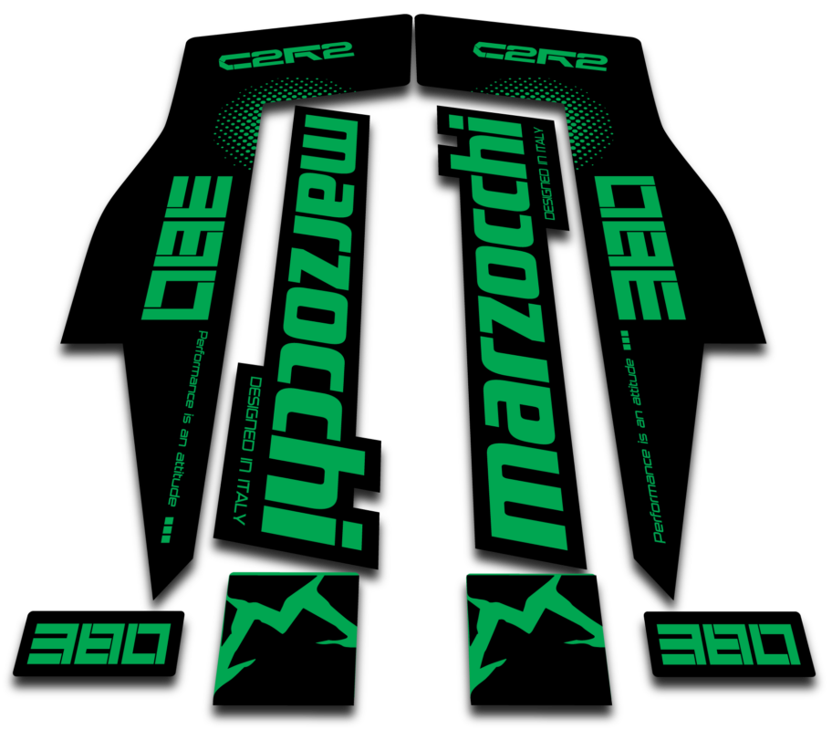 Marzocchi 380 C2R2 Fork Stickers
