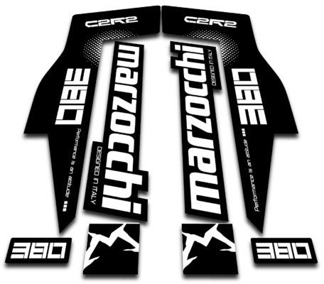 Marzocchi 380 C2R2 Fork Stickers
