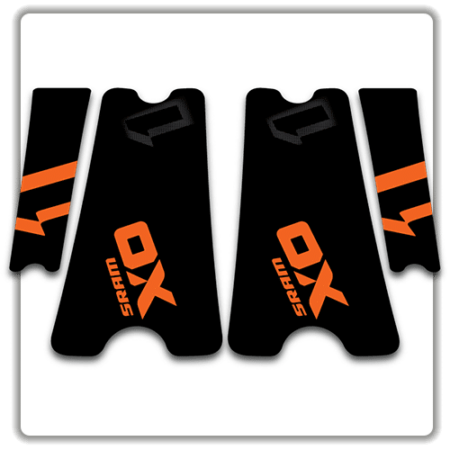 SRAM X01 Crank Arm Stickers- Stickers Decals Graphics