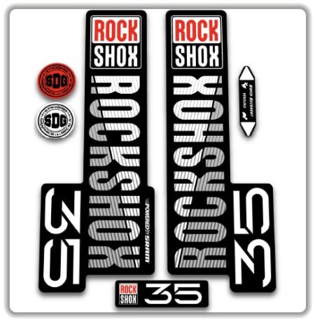 Rockshox 35 Fork Stickers 2020