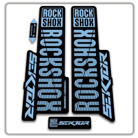 Rockshox BOXXER 151 Fork Decals Hydracoil Adjust Retro - Stickers ...