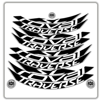 Roval Traverse SL 29er Rim Stickers 2017 2018 yellow