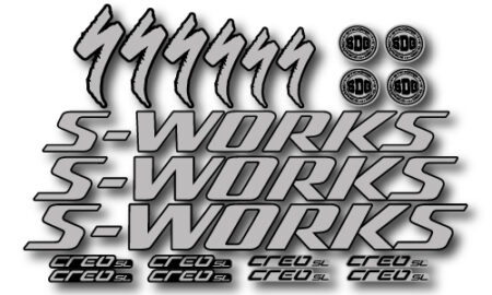 Specialized Creo SL SWORKS 2020 2022 Ebike Frame Sticker Kit