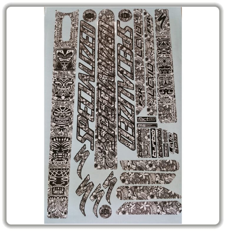 Specialized Levo Gen2 2019 2020 TRIBAL Frame Sticker Kit