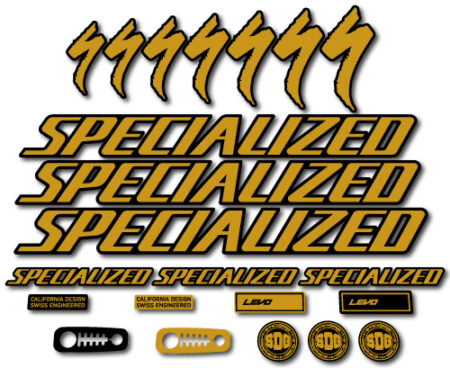 Specialized Levo Gen3 2022 2025 Basic Frame Sticker Kit