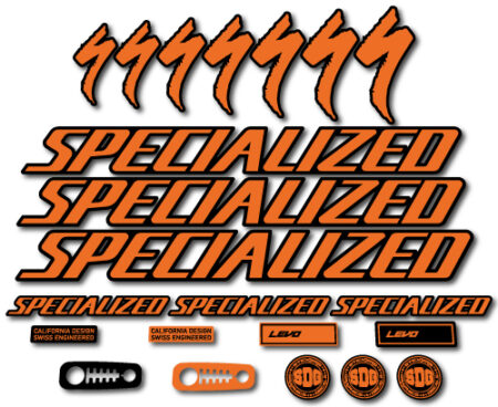 Specialized Levo Gen3 2022 2025 Basic Frame Sticker Kit