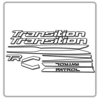 Transition Patrol Alloy Frame Set Stickers