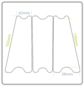 Universal Crank Arm Protection Stickers