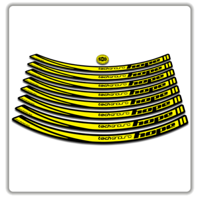 Hope Tech Enduro 26 Rim Stickers