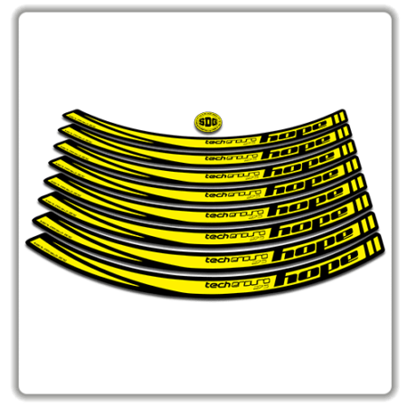 Hope Tech Enduro 27.5 rim stickers