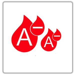 Blood Type Stickers Blood Group Vinyl Decals