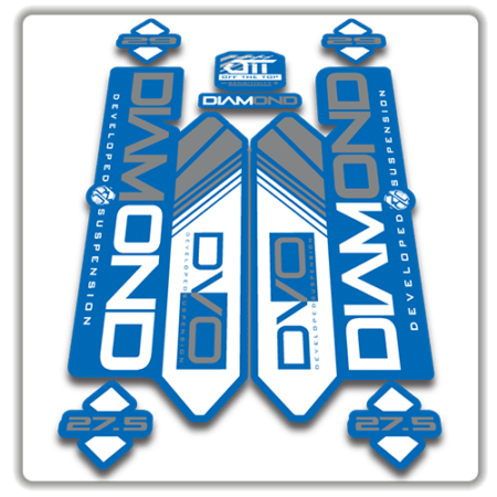 DVO Diamond 27.5 Fork Stickers