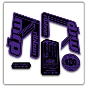 MRP Ribbon Coil Fork Stickers