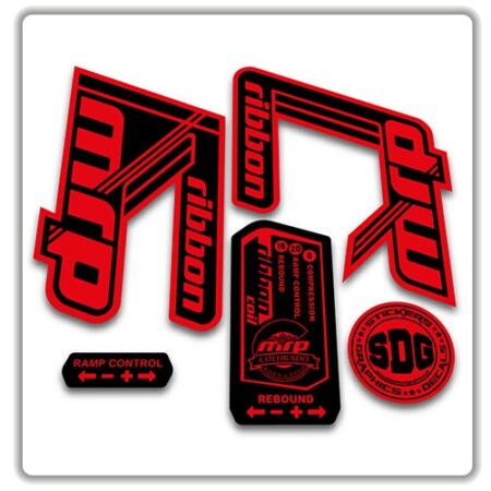 Rockshox BOXXER 151 Fork Decals Hydracoil Adjust Retro - Stickers ...