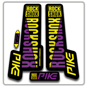 Rockshox PIKE 2018 Fork Stickers