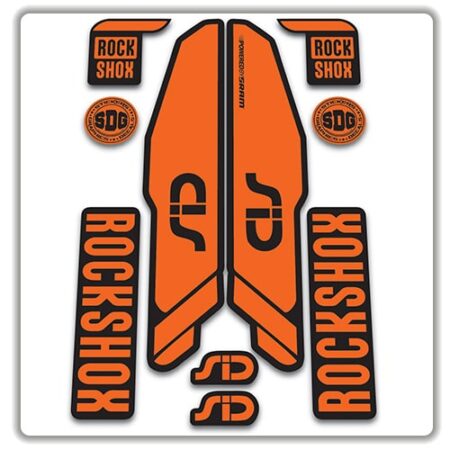 Rockshox BOXXER 151 Fork Decals Hydracoil Adjust Retro