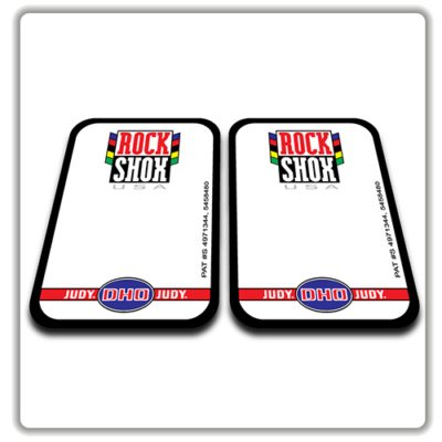 Rockshox BOXXER 151 Fork Decals Hydracoil Adjust Retro - Stickers ...