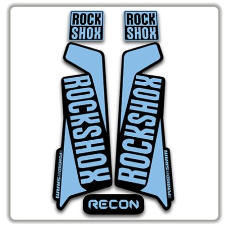 Rockshox BOXXER 151 Fork Decals Hydracoil Adjust Retro